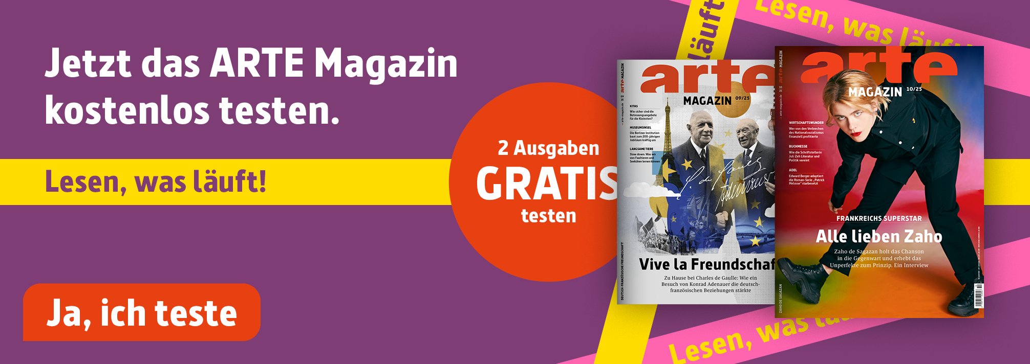 »Kontroversen haben mich nie gekümmert« – ARTE Magazin Aboshop